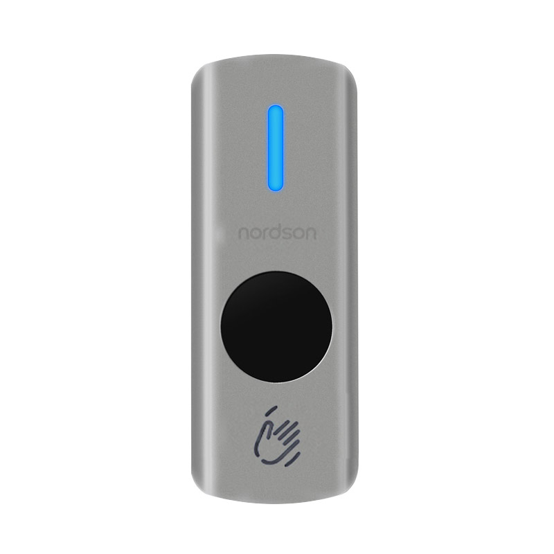 Surface Mount Metal Infrared Touchless Exit Button